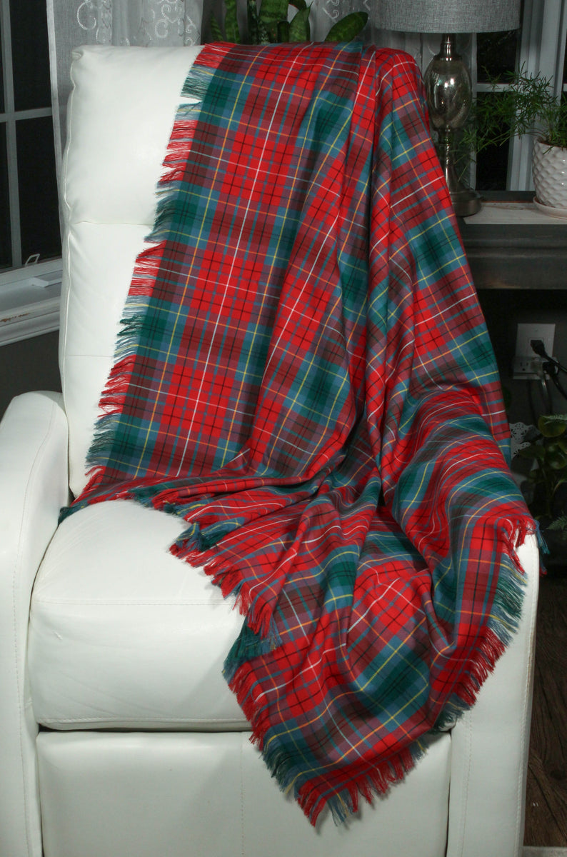 British Columbia Tartan Throw – Taylors Tartans