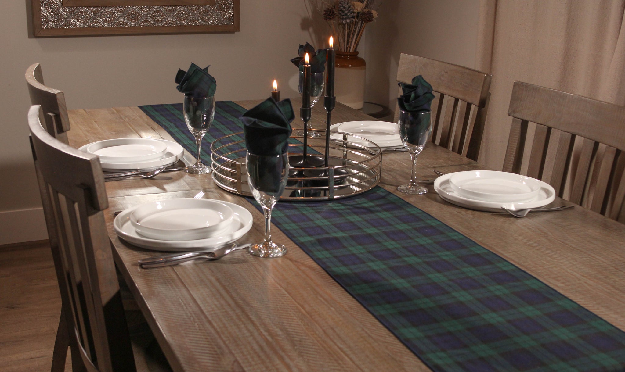 Black Watch Tartan Table Runner – Taylors Tartans